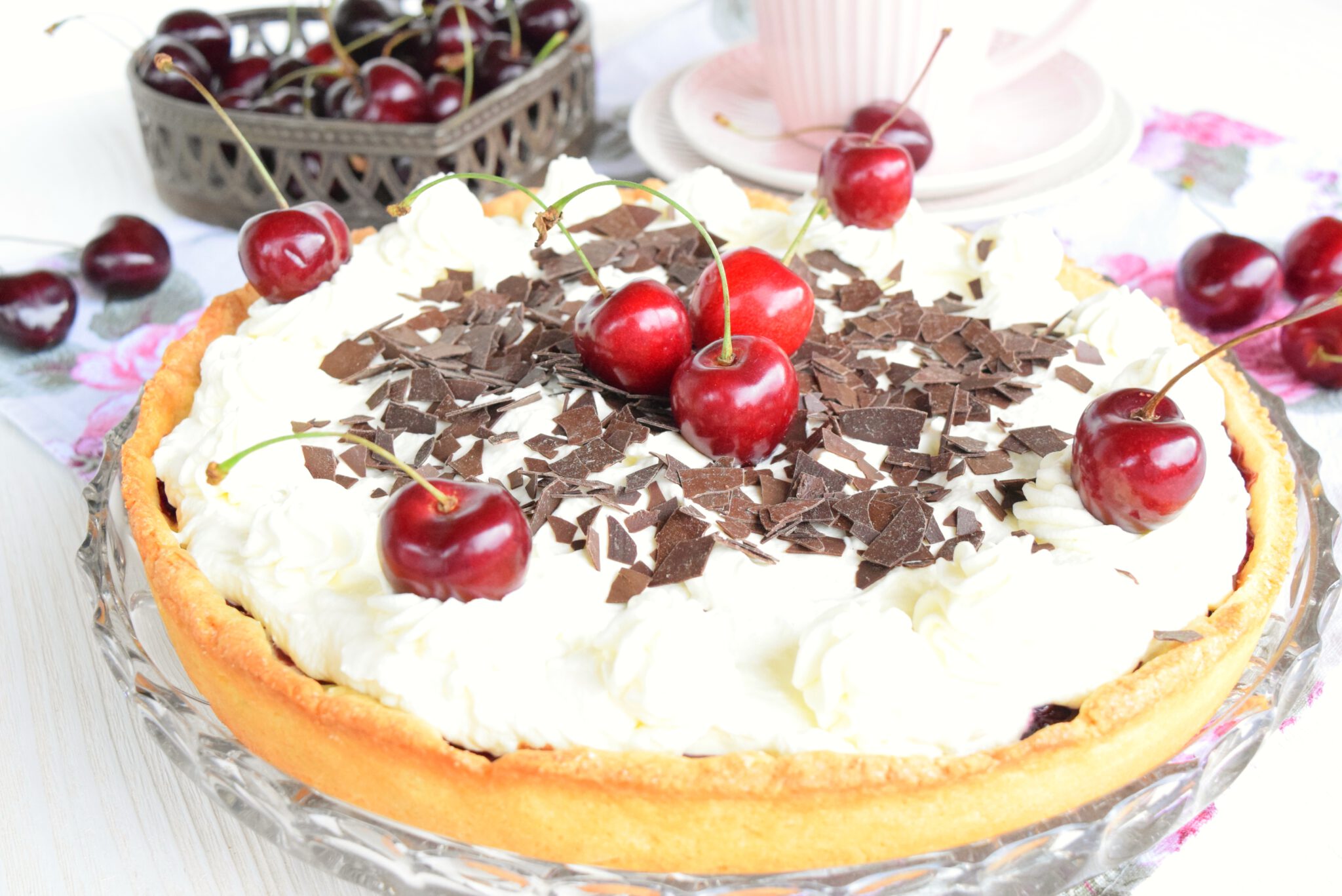 Kirschkuchen mit Sahnehaube | Blackforestkitchenblog